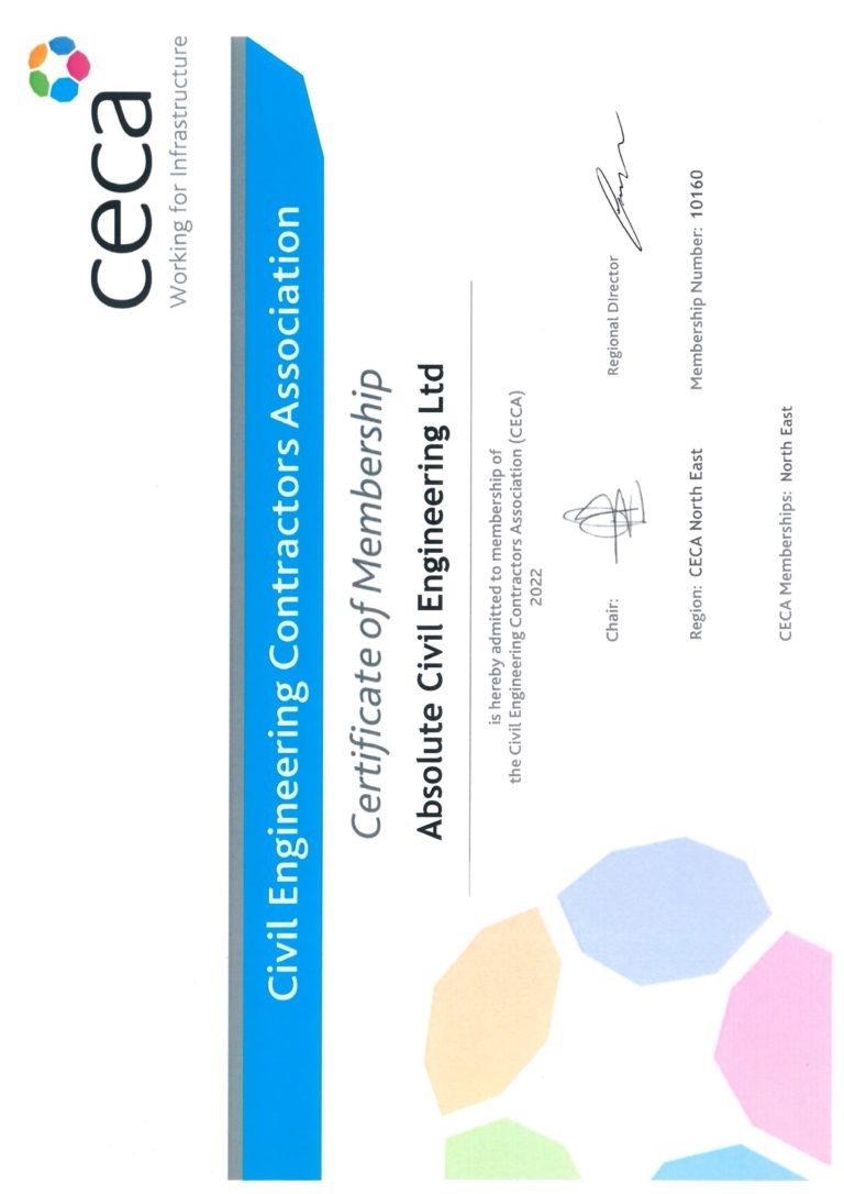 Accreditations | Absolute Civil Engineering